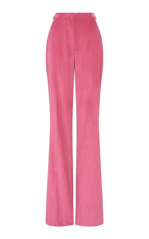 Gabriela Hearst Vesta Flare Pant - Fuchsia