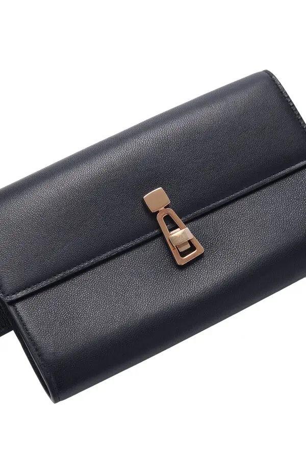 Gabriela Hearst Nappa Leather Tool Belt - Navy