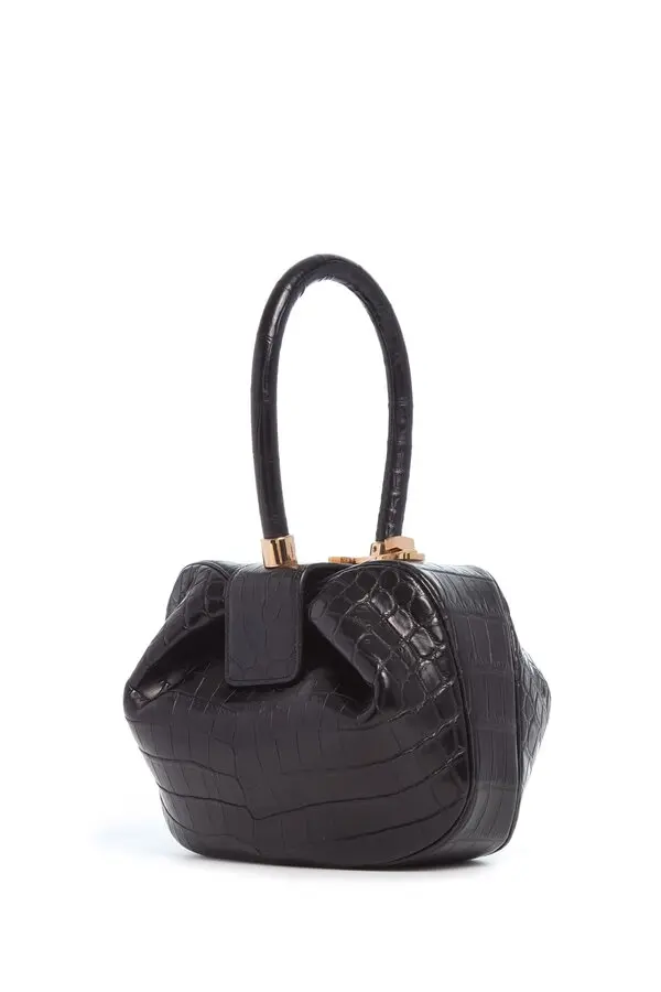 Gabriela Hearst Nina Bag In Crocodile Leather