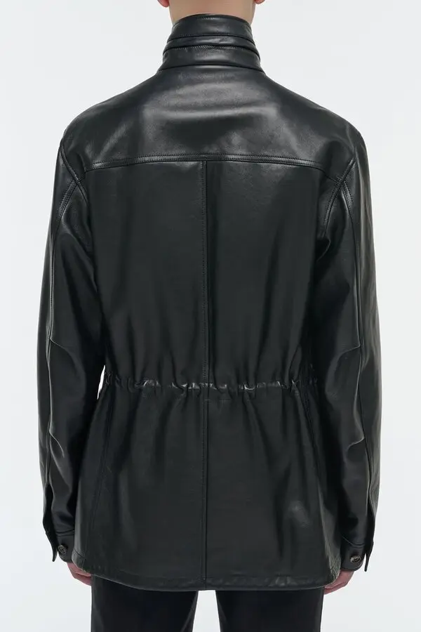 Gabriela Hearst Darwin M65 Nappa Leather Jacket