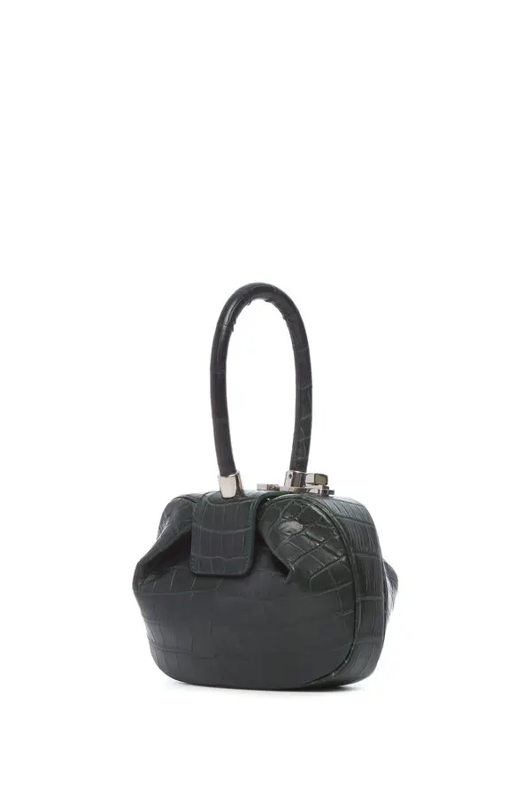 Gabriela Hearst Demi Bag In Crocodile Leather - Green