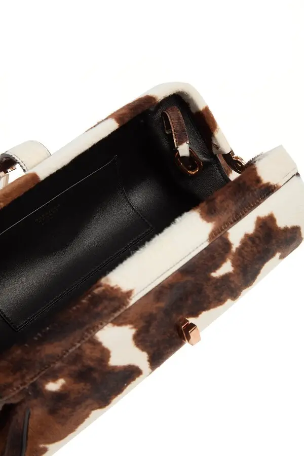 Gabriela Hearst Paola Clutch - Ivory/cognac Multi