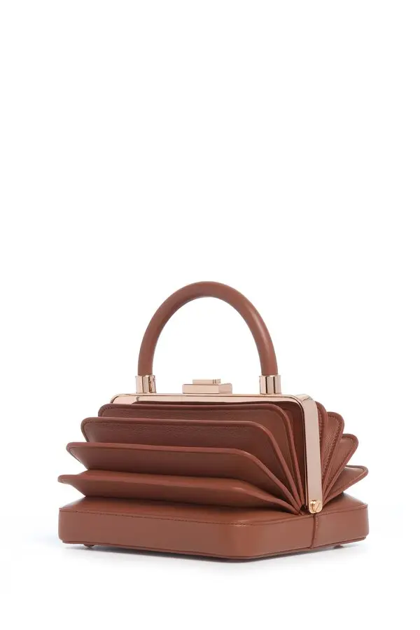 Gabriela Hearst Diana Bag In Nappa Leather - Cognac