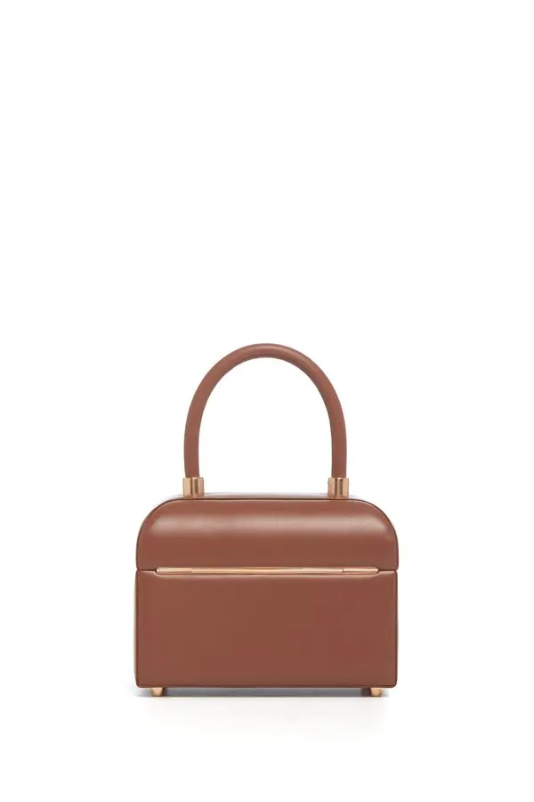 Gabriela Hearst Patsy Top Handle Bag - Cognac