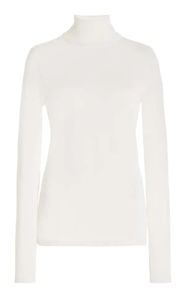 Gabriela Hearst Costa Knit Turtleneck - Ivory