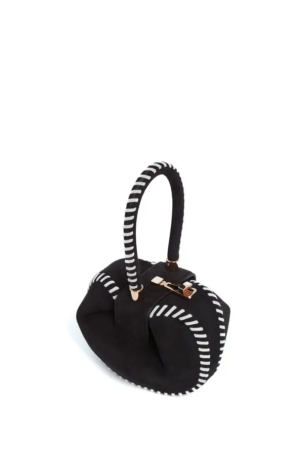 Gabriela Hearst Whipstitch Demi Bag - Black