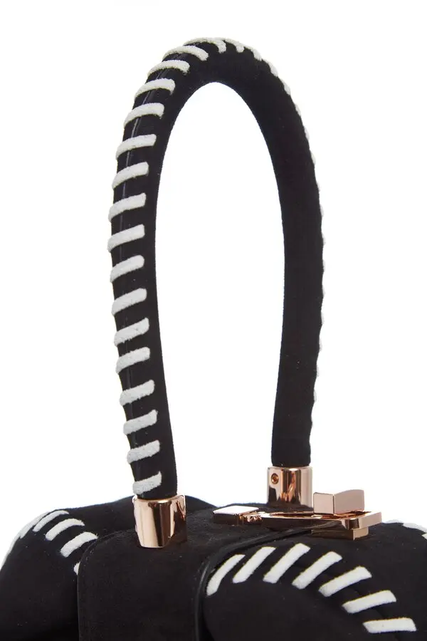 Gabriela Hearst Whipstitch Demi Bag - Black