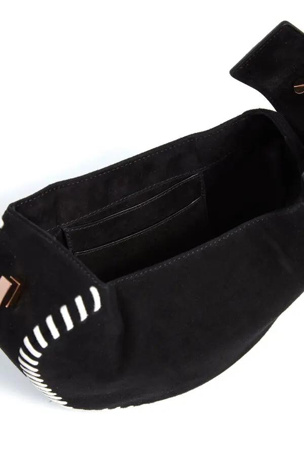 Gabriela Hearst Whipstitch Demi Bag - Black