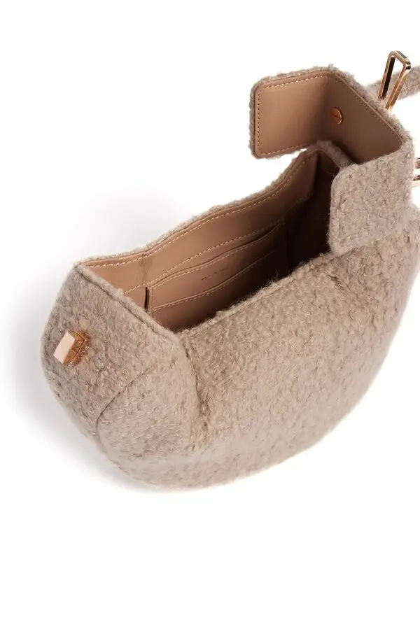 Gabriela Hearst Demi Bag In Cashmere Boucle - Camel