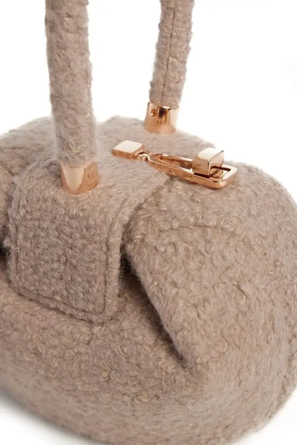 Gabriela Hearst Demi Bag In Cashmere Boucle - Camel