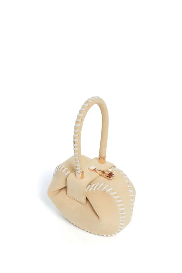 Gabriela Hearst Whipstitch Demi Bag - Nude