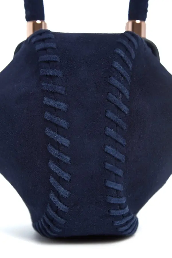 Gabriela Hearst Whipstitch Demi Bag - Navy