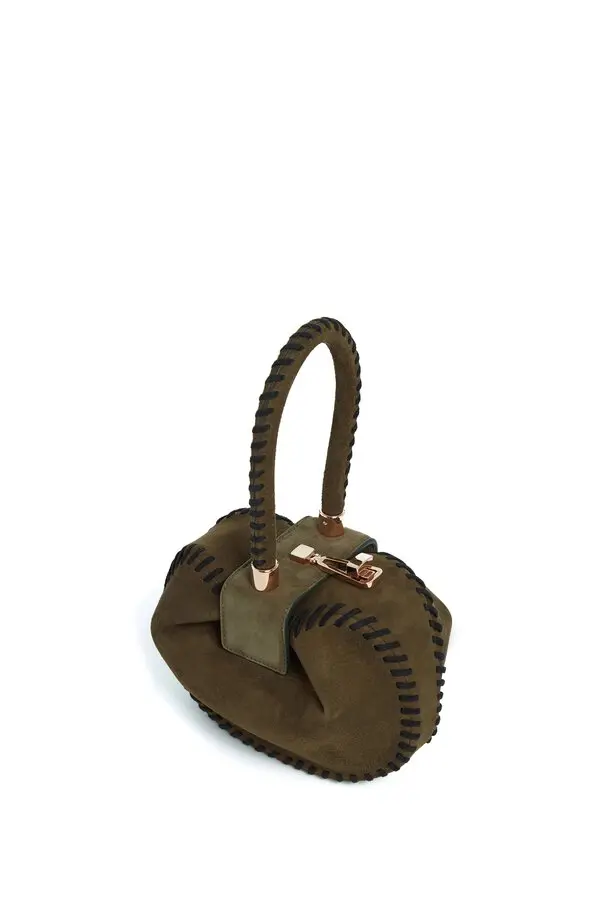 Gabriela Hearst Whipstitch Demi Bag - Olive