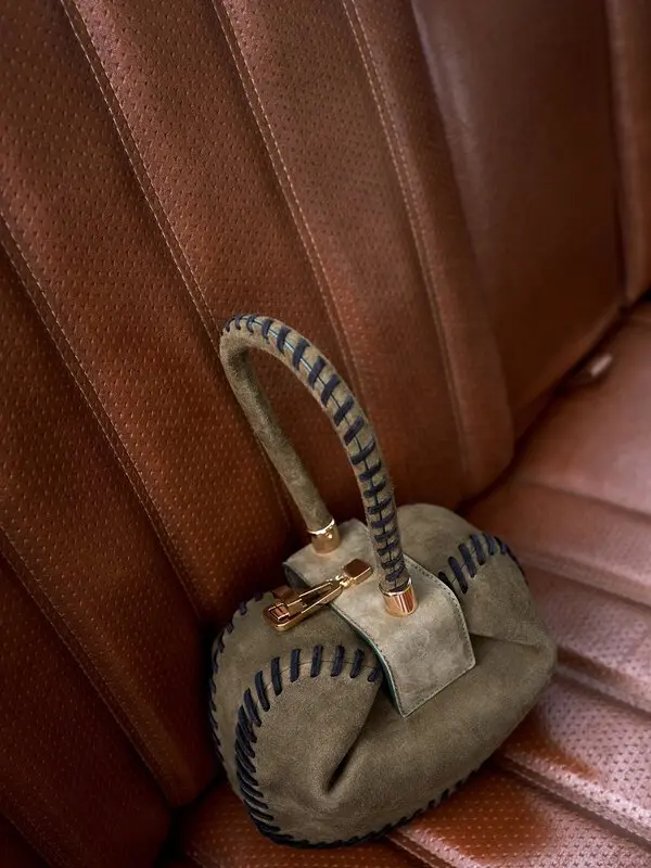 Gabriela Hearst Whipstitch Demi Bag - Olive