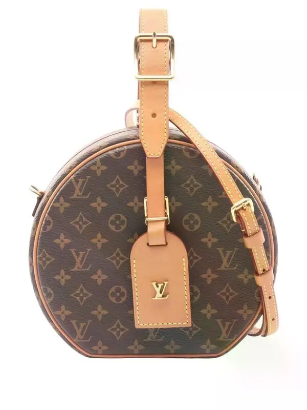 LOUIS VUITTON 2019 Monogram Petite Boite Chapeau Satchel