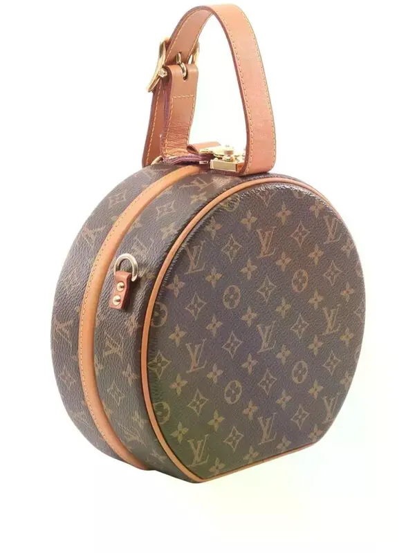 LOUIS VUITTON 2019 Monogram Petite Boite Chapeau Satchel