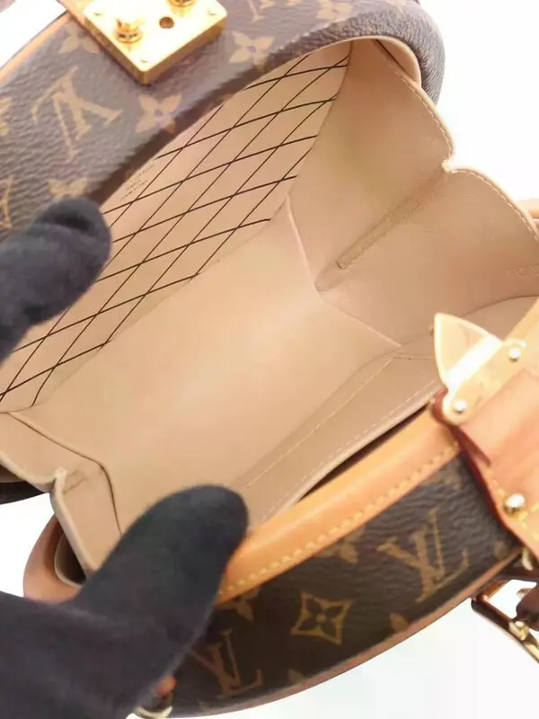 LOUIS VUITTON 2019 Monogram Petite Boite Chapeau Satchel