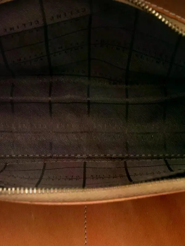 Celine 2000 Macadam Coated Canvas Crossbody Bag