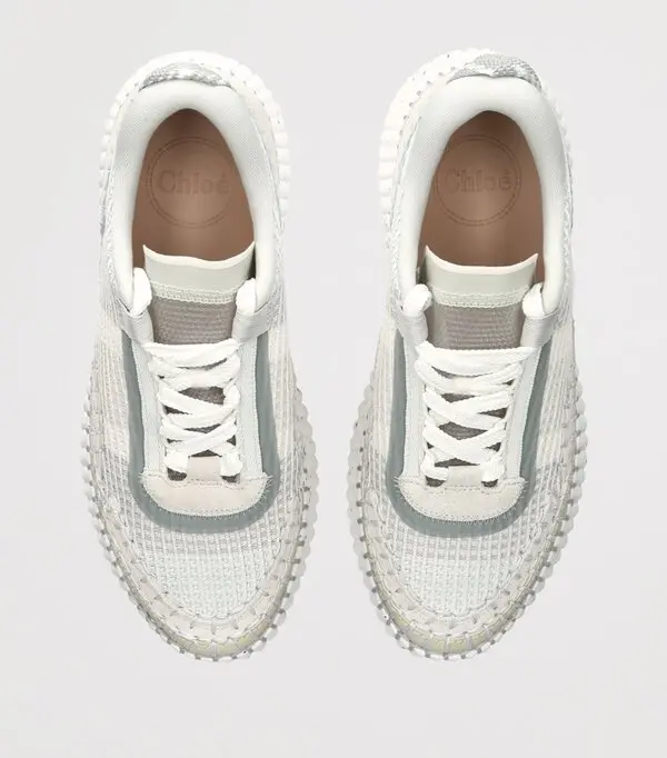 Chloé Nama Runner Sneakers - Grey