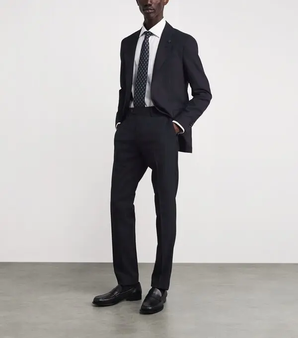 LARDINI Virgin Wool 2-piece Suit