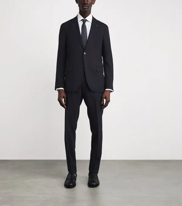 LARDINI Virgin Wool 2-piece Suit