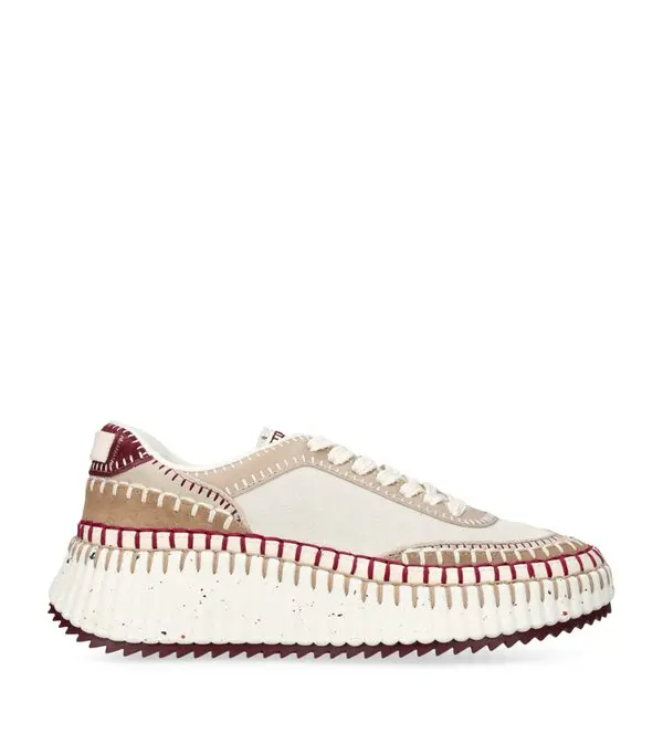 Chloé Suede Nama Runner Sneakers