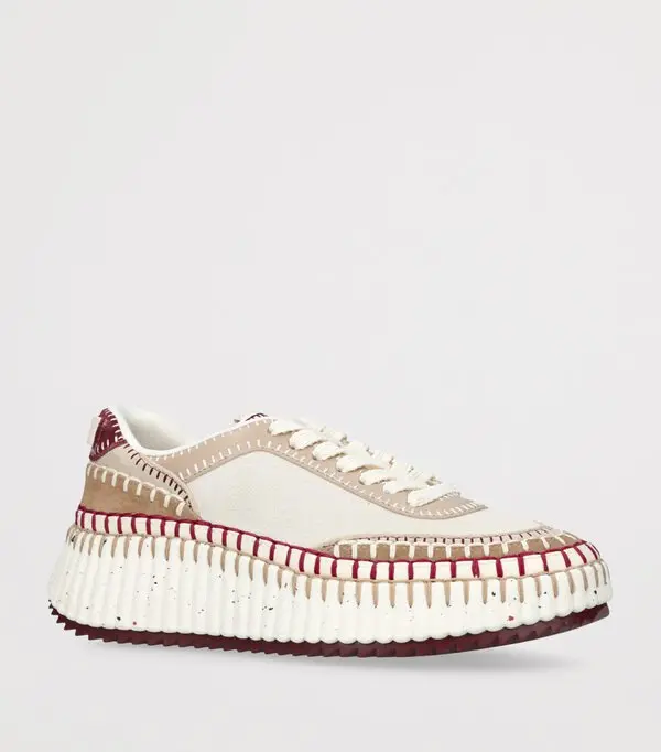 Chloé Suede Nama Runner Sneakers