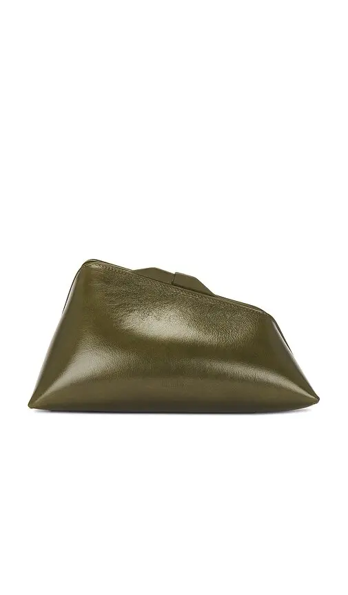 Attico 8.30 Pm Clutch In Green - Military Green