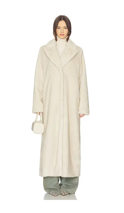 NAKEDVICE The Delaney Coat - Bone