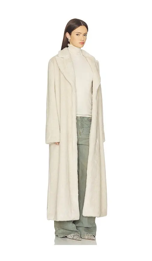 NAKEDVICE The Delaney Coat - Bone