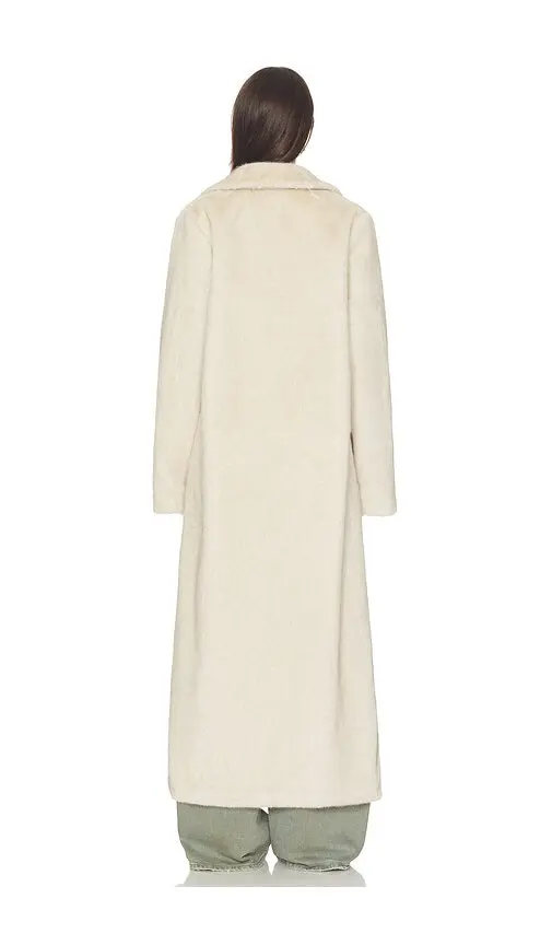 NAKEDVICE The Delaney Coat - Bone
