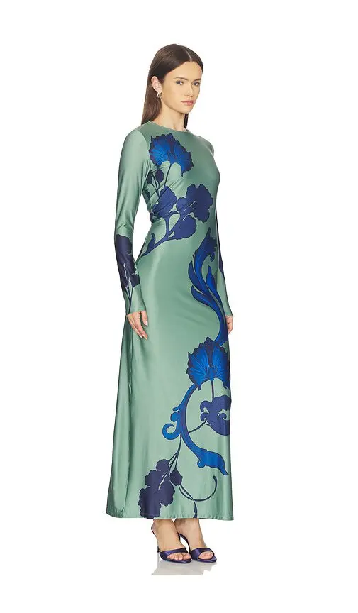 ESPECIA Lim In Bloom Maxi Dress