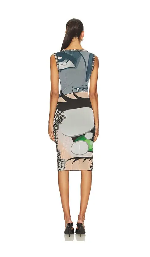 Ottolinger Mesh Pencil Dress