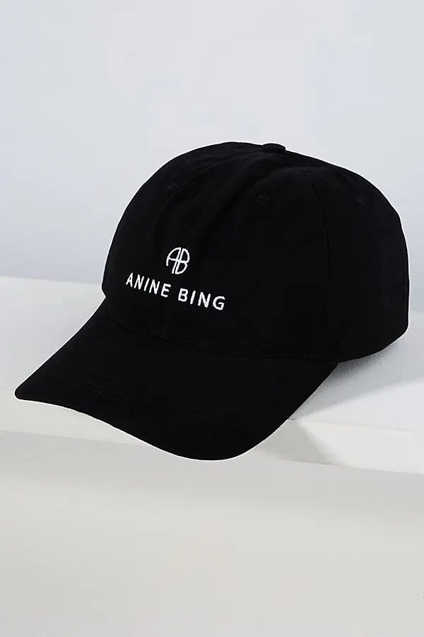 ANINE BING Jeremy Baseball Cap - Black