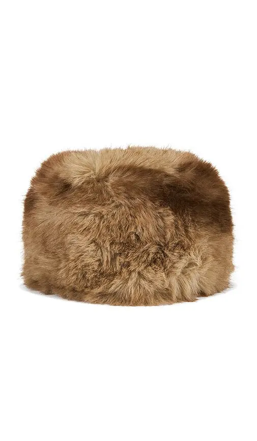 Apparis Margot Pillbox Hat - Blonde Mink