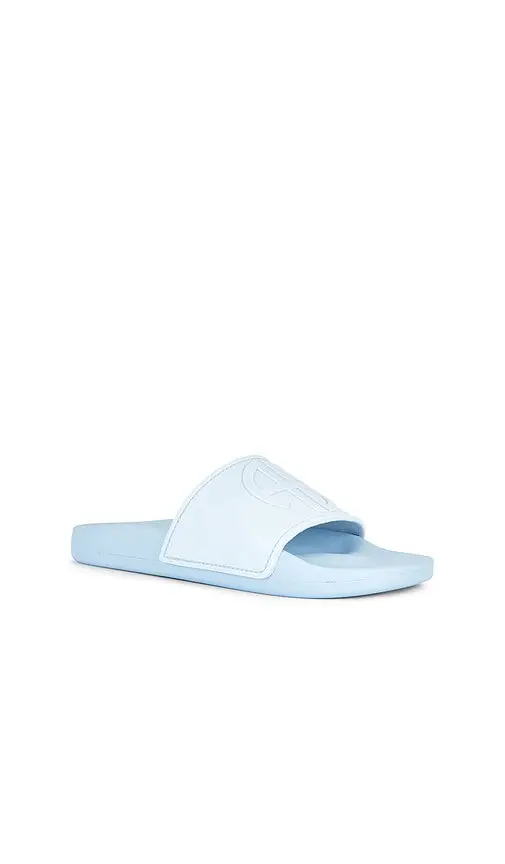 ANINE BING Isla Slides - Pale Blue