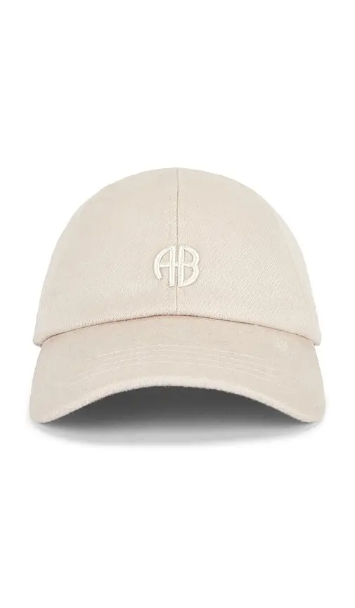 ANINE BING Jeremy Baseball Cap - Beige