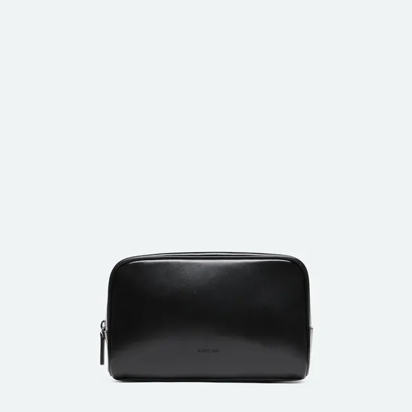 Helmut Lang Structured Leather Travel Case