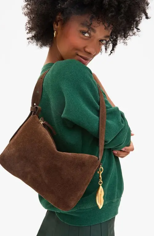 Clare V. Fleurine Suede Shoulder Bag