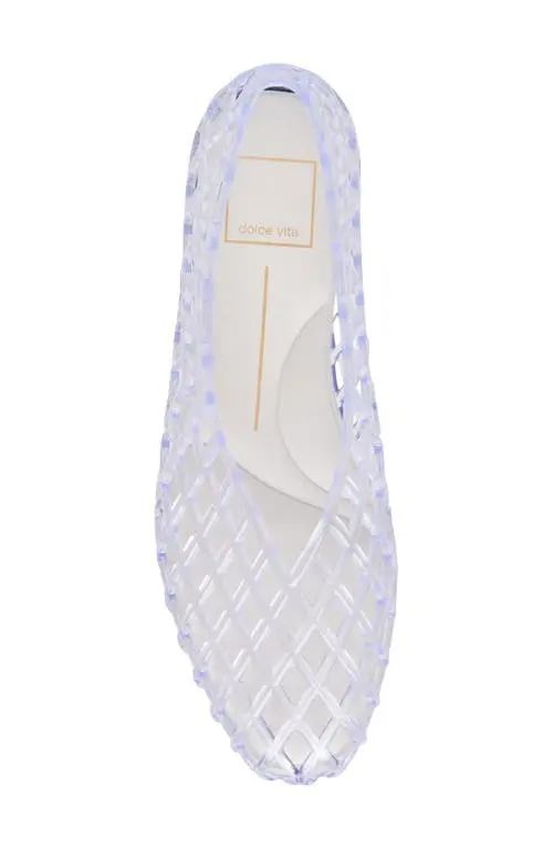 Dolce Vita Jam Jelly Flat - Crystal Vinyl