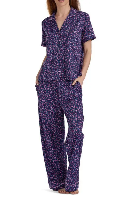 Splendid Short Sleeve Pajamas - Ditsy Rose