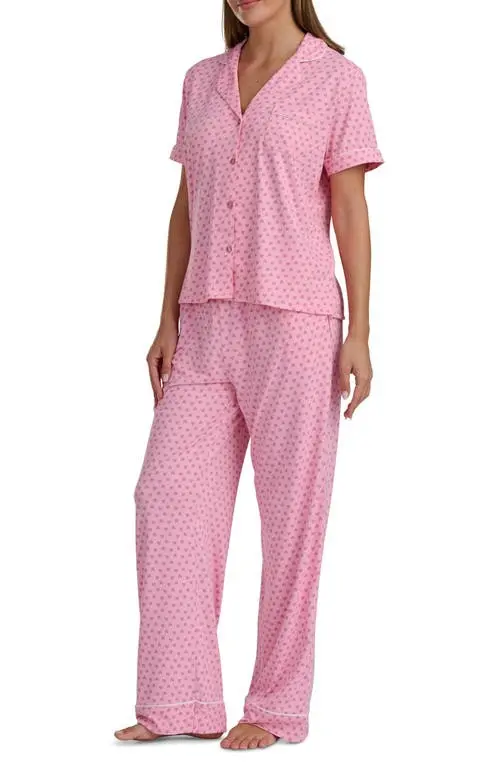 Splendid Short Sleeve Pajamas - Heart Geo