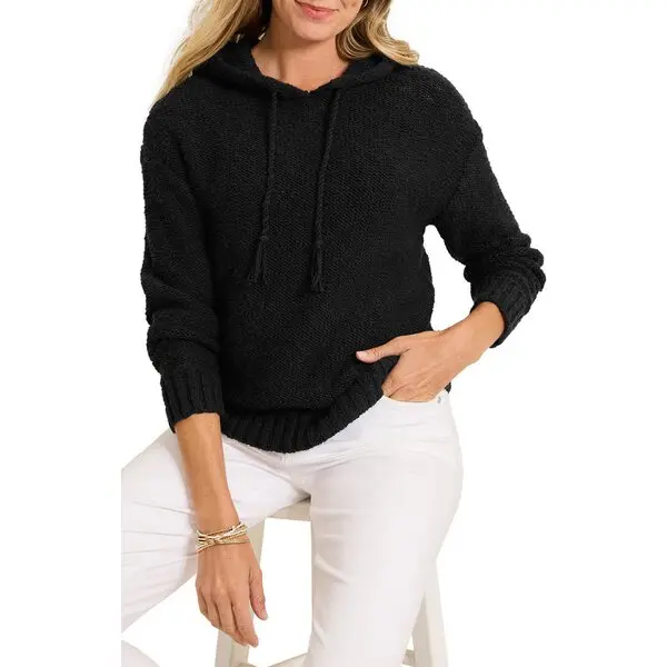Tommy Bahama Cotton Hoodie - Black