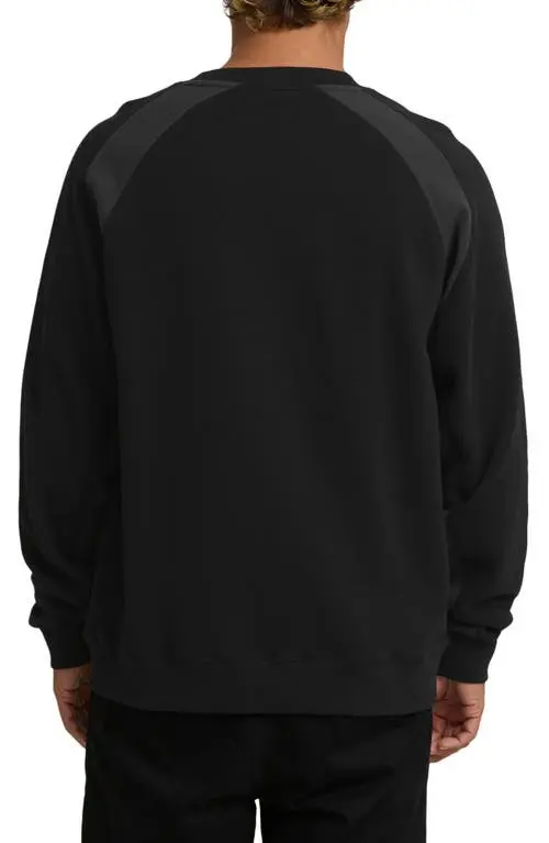 BILLABONG Embroidered Fleece Sweatshirt