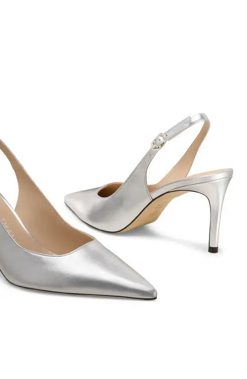STUART WEITZMAN Pointed Toe Slingback Pumps