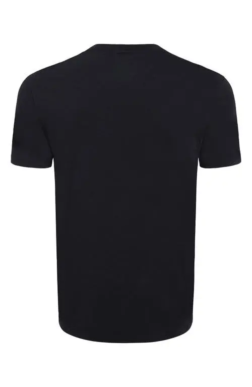Dkny 3-pack Stretch Cotton Crewneck T-shirts - Black