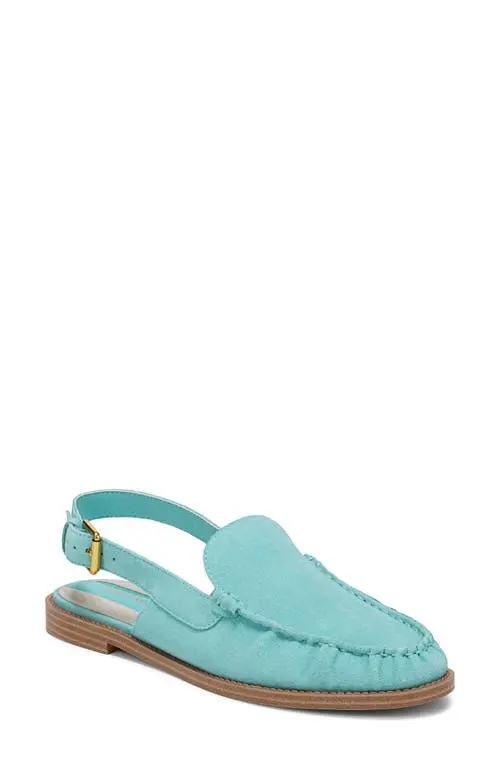 Franco Sarto Sully Slingback Loafer - Aquamarine