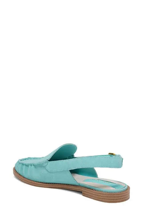 Franco Sarto Sully Slingback Loafer - Aquamarine