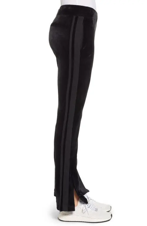 Pam & Gela Side Stripe Velvety Track Pants