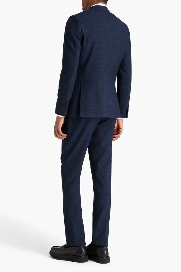 Paul Smith Checked Woolblend Tweed Suit